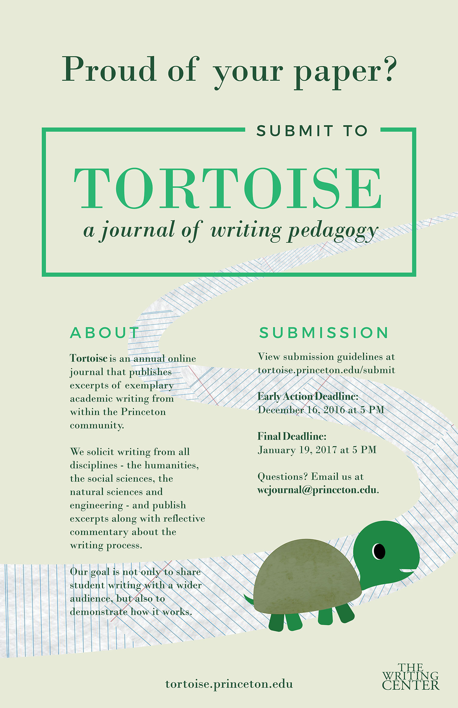 Tortoise – A Journal of Writing Pedagogy